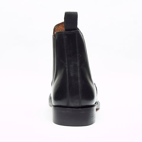 Mens Goodyear Welted Leather Chelsea Boots - 27817 Black – Lucini Shoes